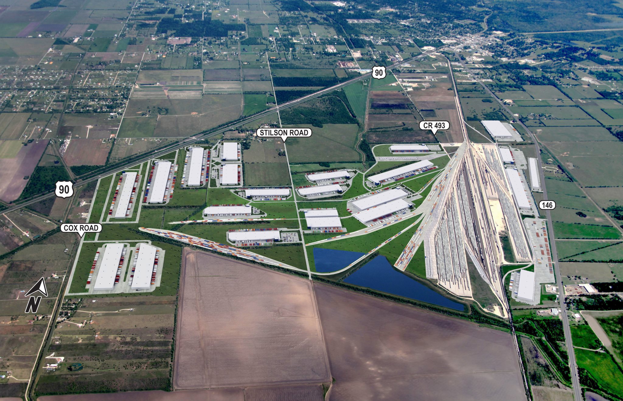 Gulf Inland Logistics Park - Rail Served Industrial